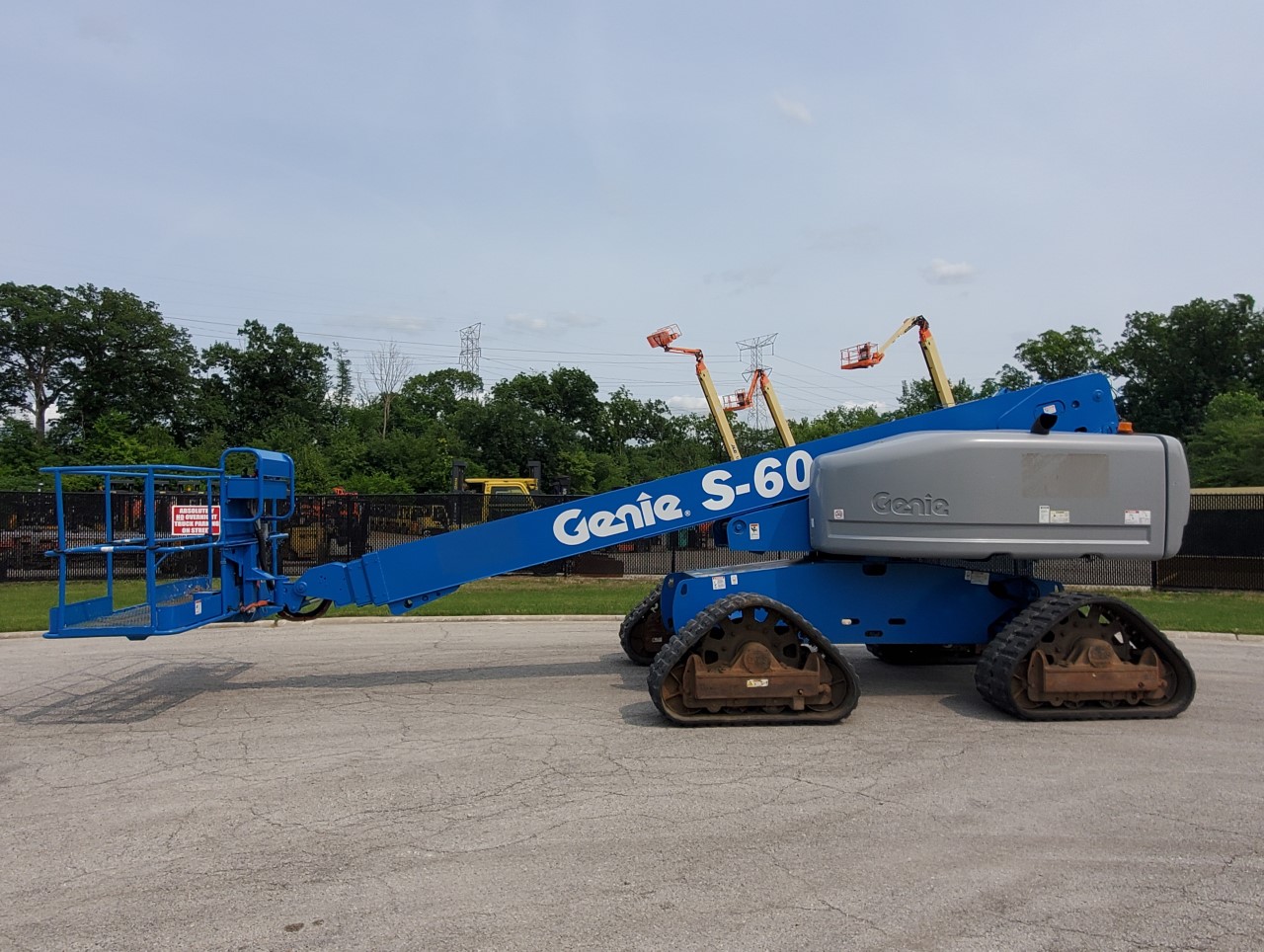 Home Inventory Lifts Used Boom Lifts For Sale 2007 GENIE S-60