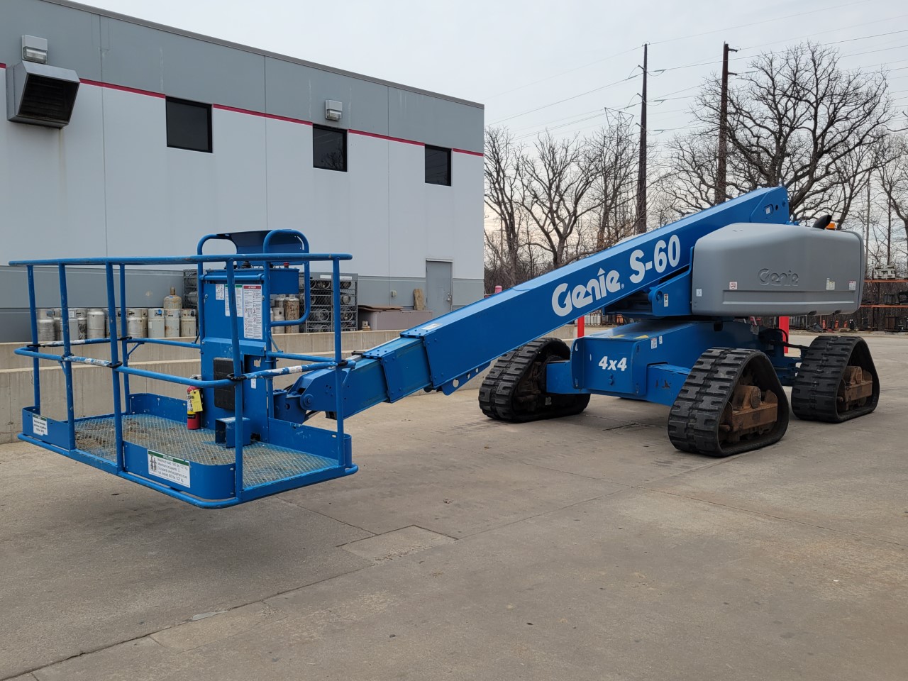 Home Inventory Lifts Used Boom Lifts For Sale 2007 GENIE S-60 TRAX