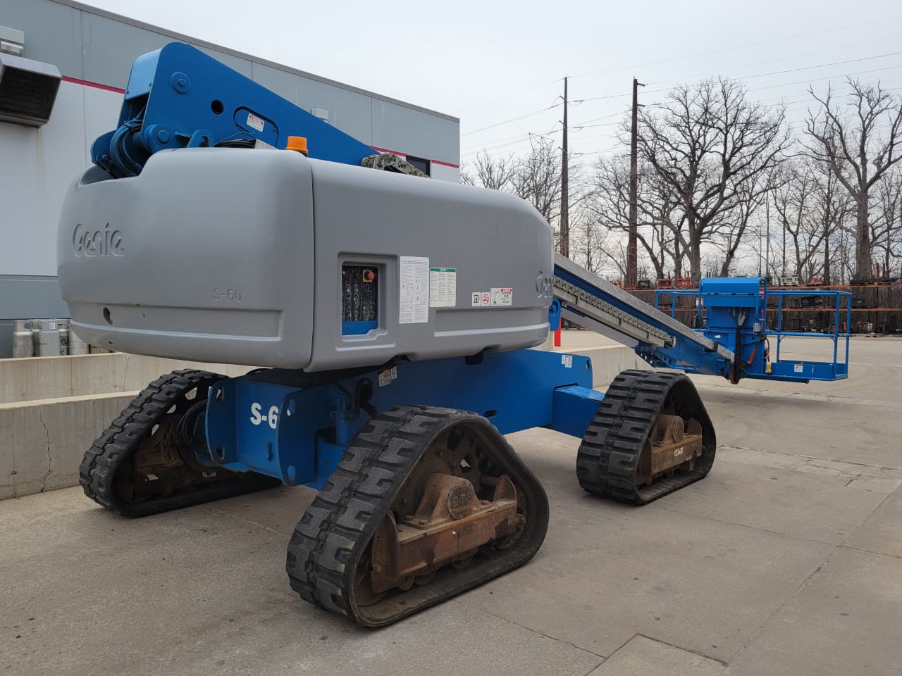 Home Inventory Lifts Used Boom Lifts For Sale 2007 GENIE S-60 TRAX